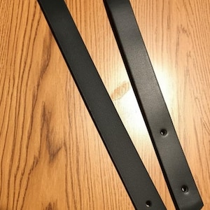 Leather Bag Handles With Rivet - Punch Hole Ready Handbag Handles - PU ...