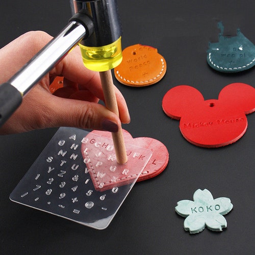 36 Pcs Number Letter Stamp Punch Set Leather Craft Imprinted - Etsy