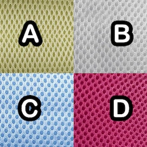 3 Layer Mesh Fabric, Solid Color 3D Mesh Fabric, Fabric by the Yard ...