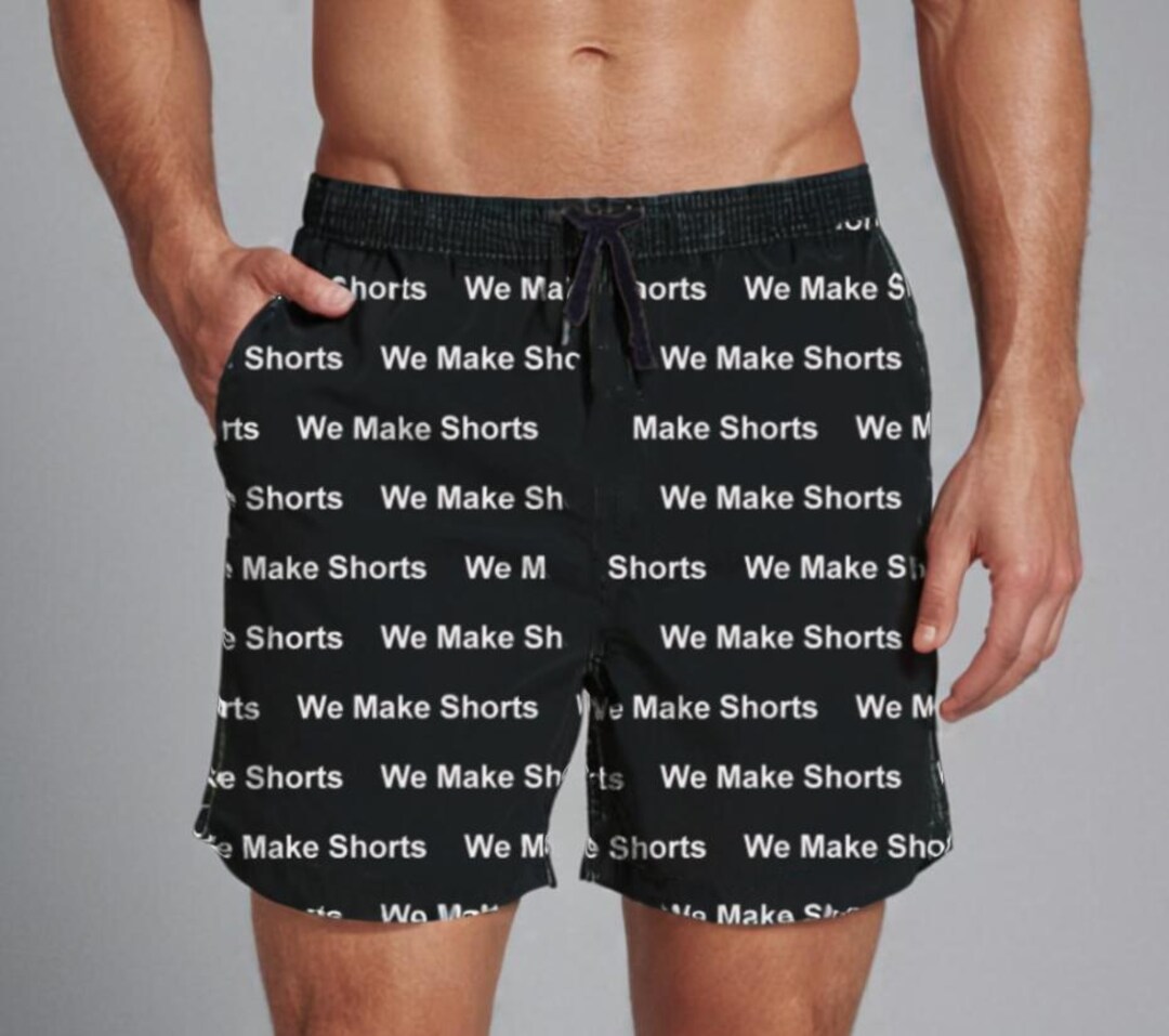 Custom Swimming Shorts Men Swimwear Personalized Men Bathing Suit Beach ...