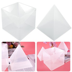 Large Pyramid Mold for Resin Silicone - Orgone Pyramid Mold - Silicone ...