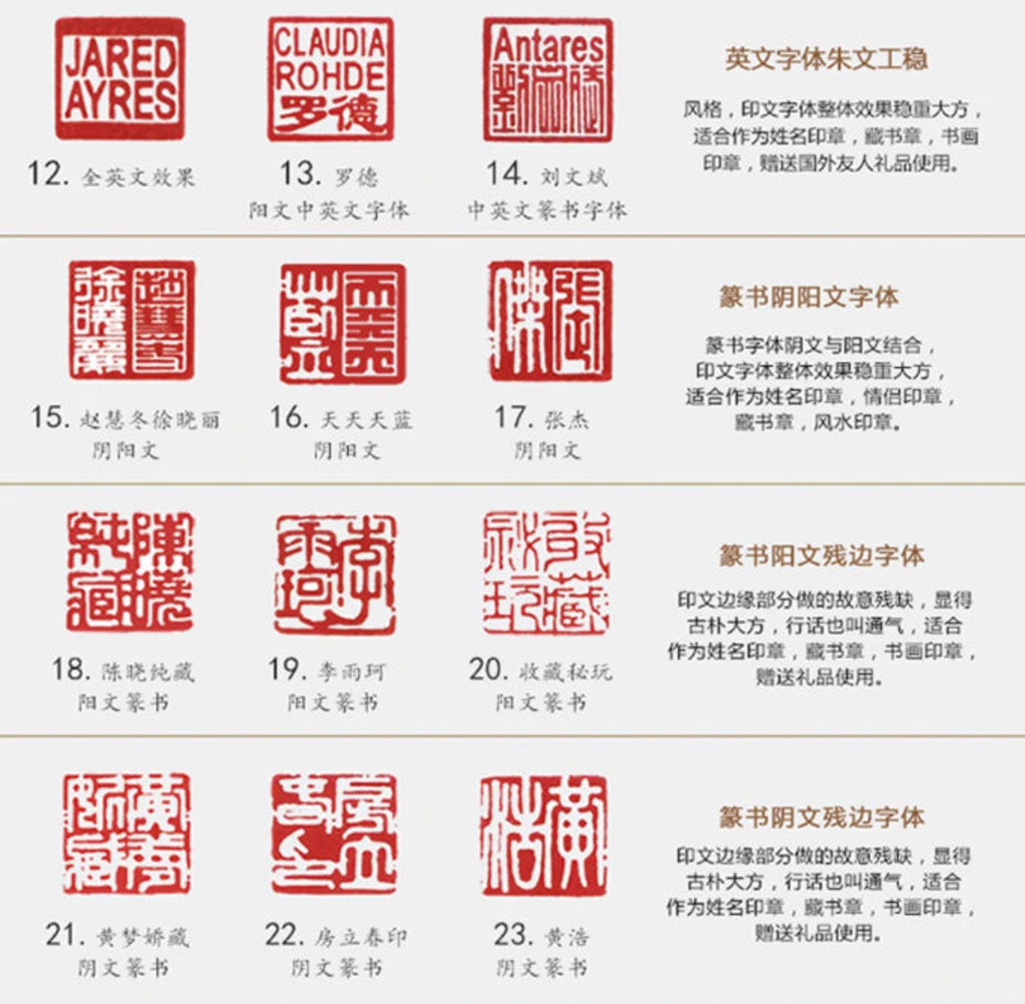 Custom Square Japanese Hanko Chop Japanese Name Stamp - Etsy