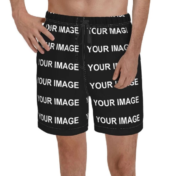Custom Swimming Shorts Men Swimwear Personalized Men Bathing - Etsy