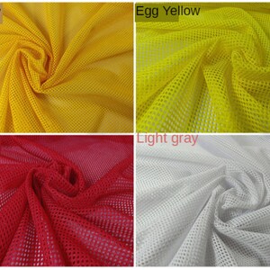 Mesh Fabric, Solid Color Mesh Fabric, Fabric by the Meter Yard, Fabric ...