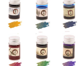 Calligraphy Ink Set, Calligraphy Pen Set Ink, Dip Pen Ink, Glass Dip ...