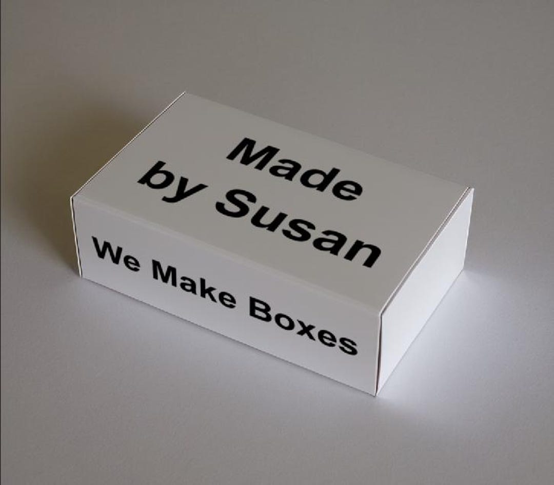10 Custom Printed Mailer Box | Small Personalized Gift Box | Full ...