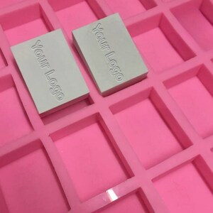 Custom Soap Mold Personalized Soap Mold Your Logo or Text or Name Silicone Soap Mold for Soap ...