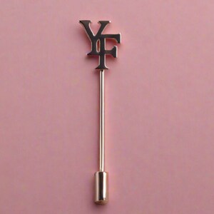 Custom Name Lapel Pins, Personalized Initial Lapel Pin Jewelry ...