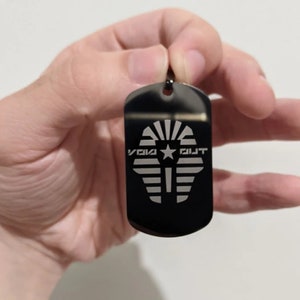 Custom Dog Tag - Personalized Laser Engraved Stainless Steel Military ...