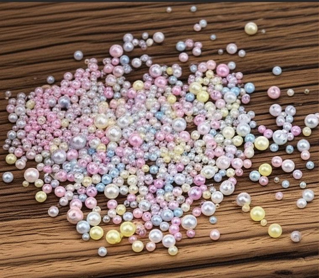 Imitation Pearl Beads - No Hole Without Hole - for Jewellery, Flower ...