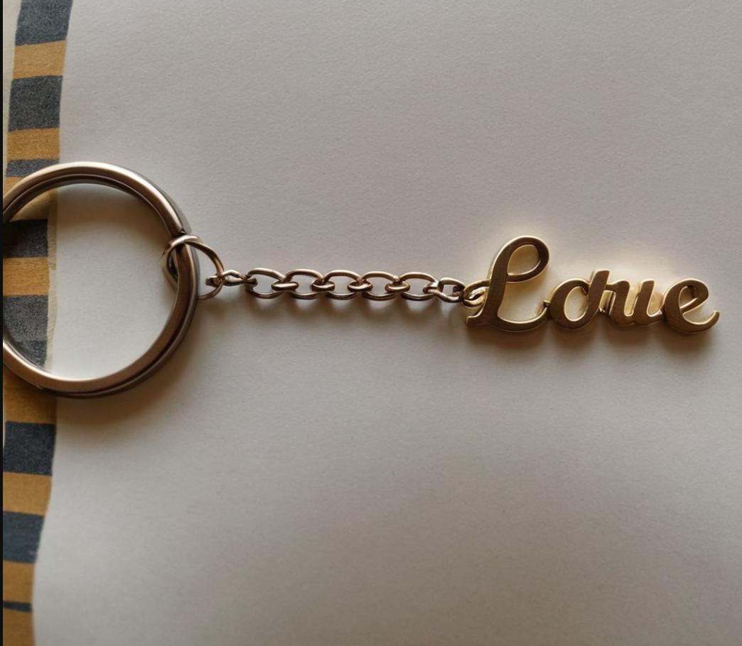 Custom Keyring, Personalized Name Keychain, Your Name Keychain ...
