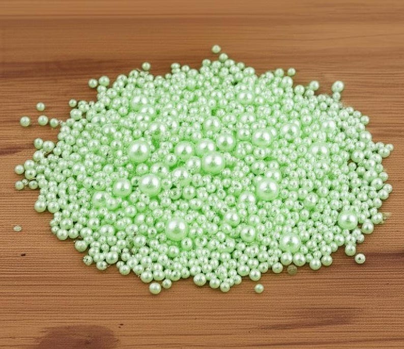 Imitation Pearl Beads - No Hole Without Hole - for Jewellery, Flower ...