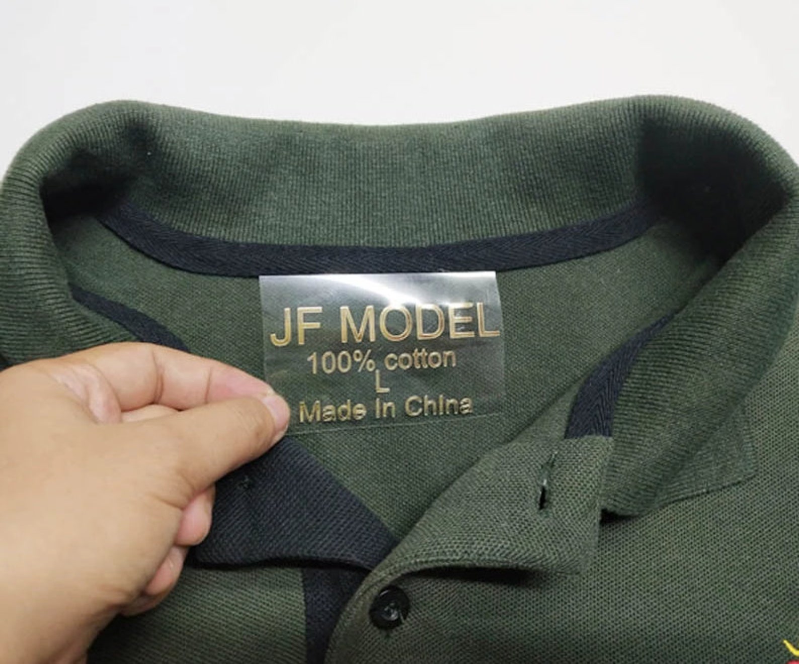 100 Pcs Custom Neck Label Tagless Collar Label Shirt Label - Etsy