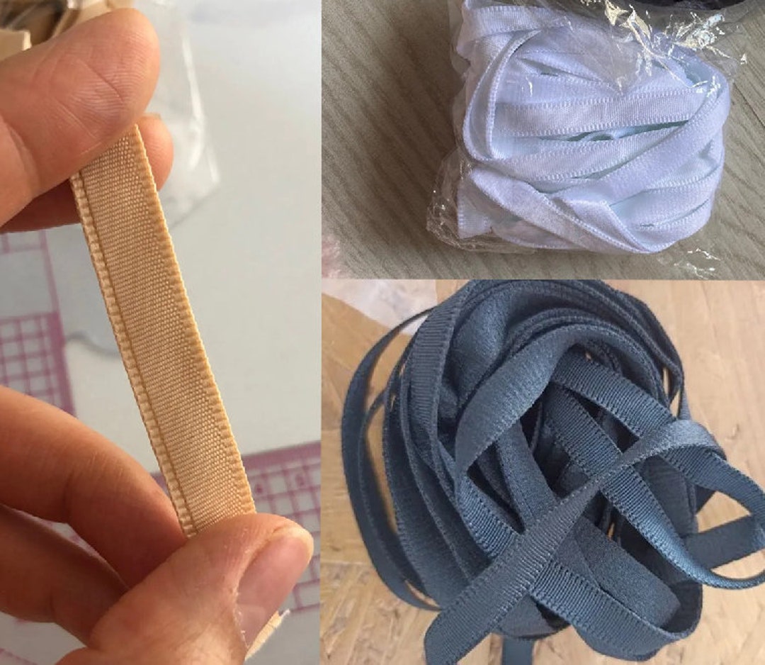 Underwire Channeling - Bone Casing for Sewing - Black White Beige - 5 ...