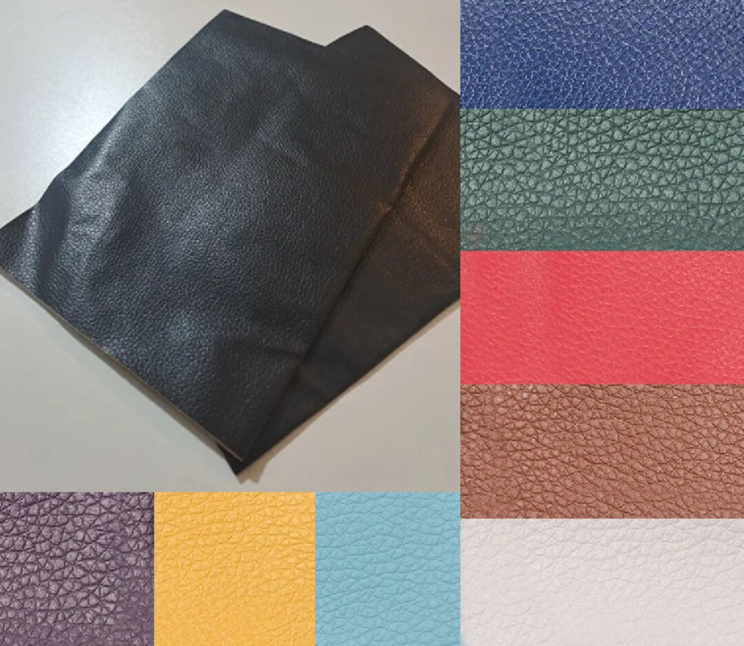 Self-adhesive Leather Fabric, PU Leather Fabric, Thick Fabric, Leather ...