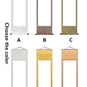 Custom Chinese Painting Scroll - Personalized Calligraphy Wall ...