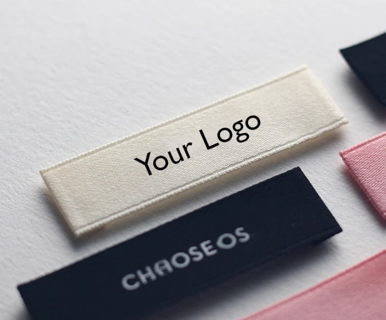 Custom Clothing Labels Fabric Sew in Sew on Labels - Etsy