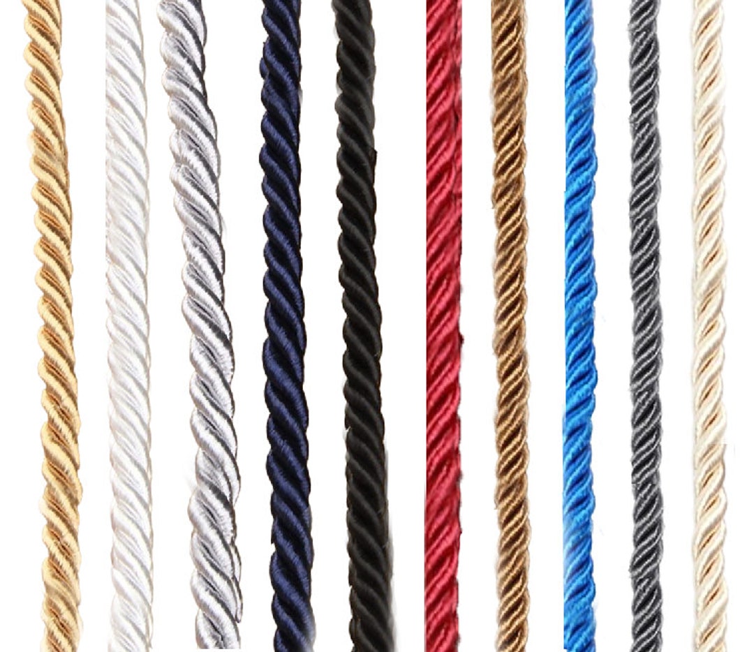 Twisted Cord - Bolo Braided Cords for Jewelry Making Headbands Rope ...