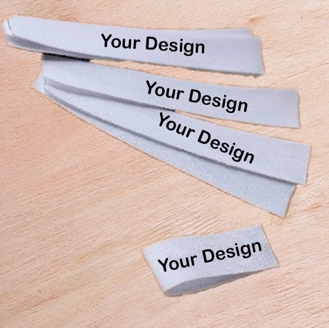 Custom Clothing Labels Personalized Sew on Labels Fabric Sew in Labels ...