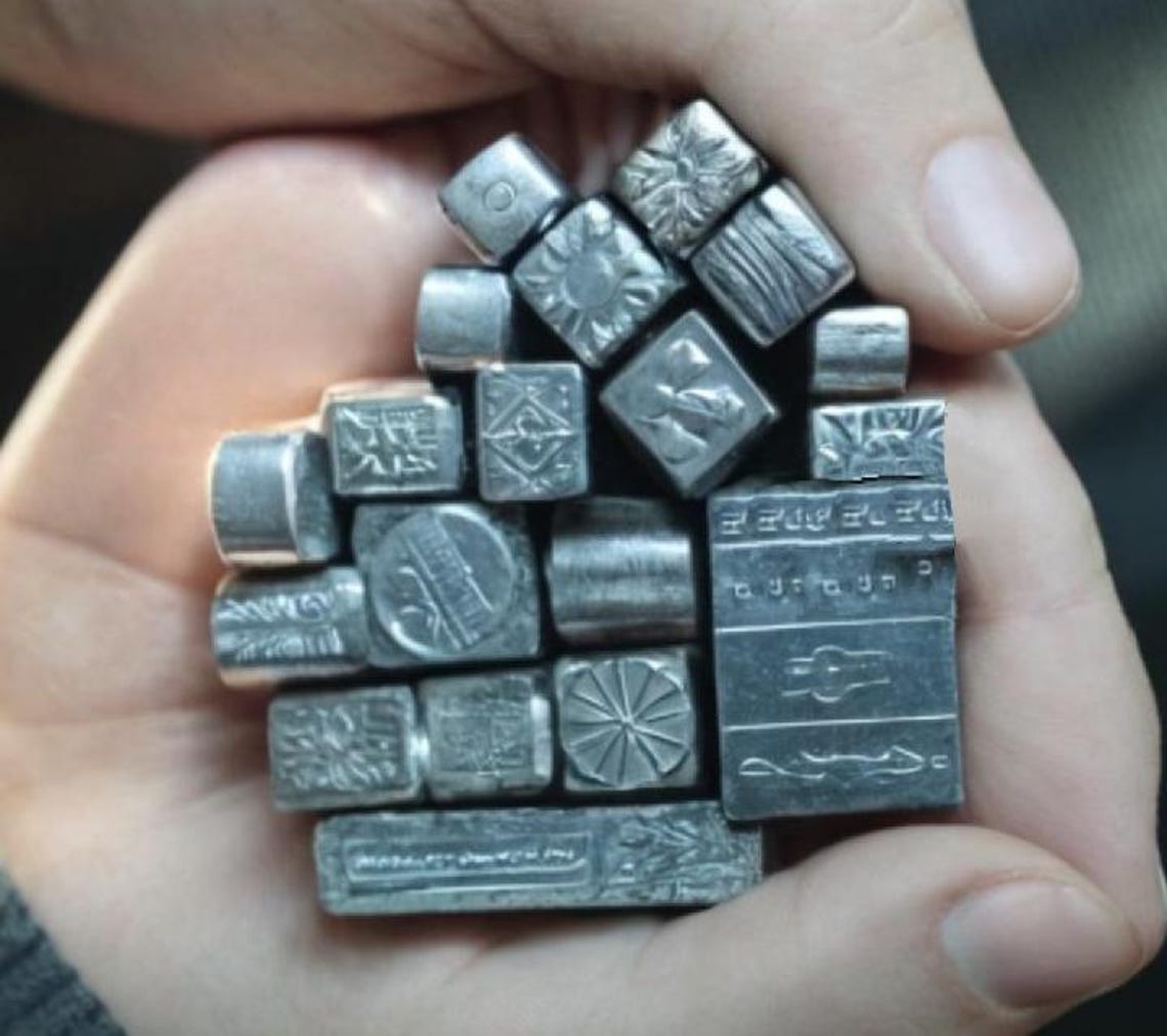 Custom Metal Stamp, Personalized Steel Punch for Jewelry, Hand Stamps ...