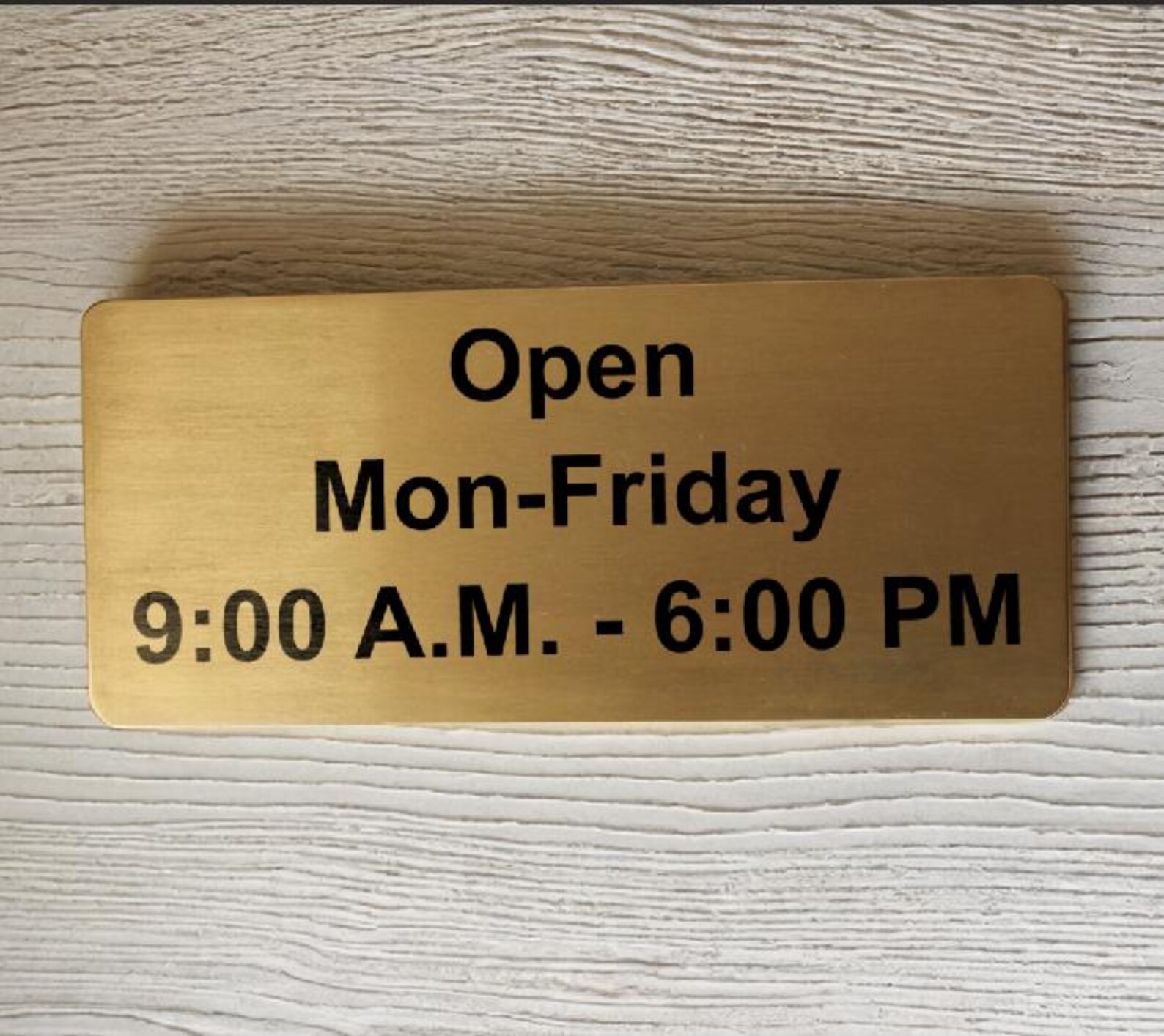 Custom Gold Sign - Personalized Gold Door Sign - Custom Made Signs for ...