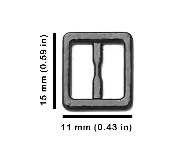 Rectangular Doll Buckles - Mini Tiny Buckles - Metal Fastener - Clothes ...