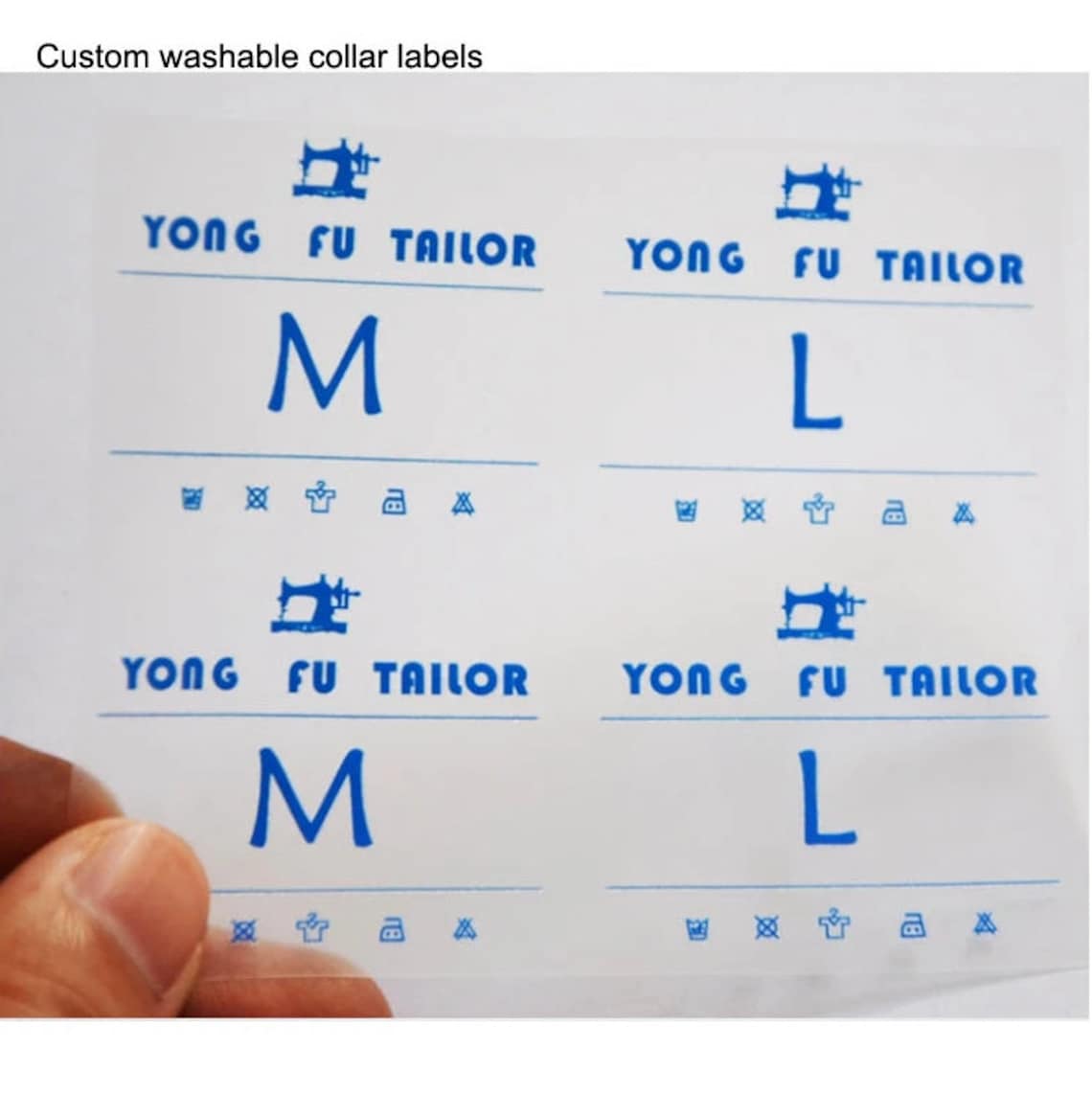 100 Pcs Custom Neck Label Tagless Collar Label Shirt Label - Etsy