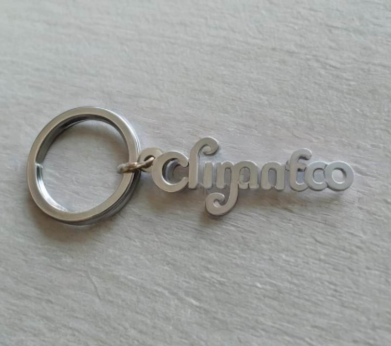 Custom Keyring, Personalized Name Keychain, Your Name Keychain ...
