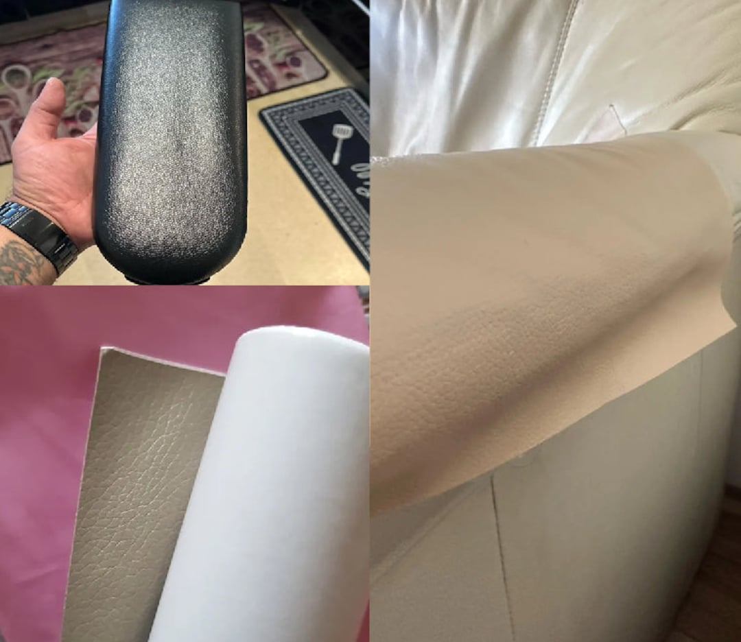 Self-adhesive Leather Fabric, PU Leather Fabric, Thick Fabric, Leather ...