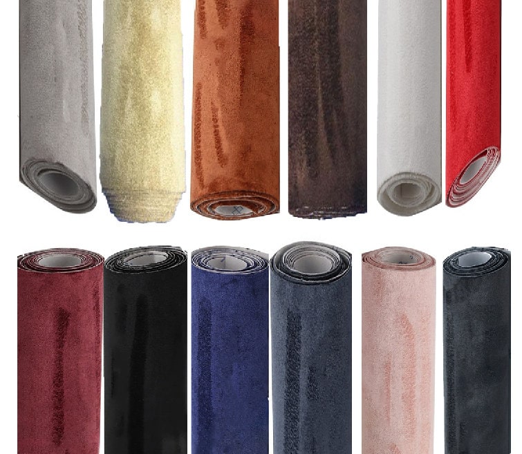 Self Adhesive Fabric, Repair Patch, Stretch Suede Fabric, Microsuede ...
