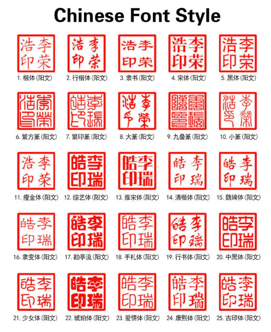 Custom Square Japanese Hanko Chop - White Japanese Name Stamp - Chinese ...