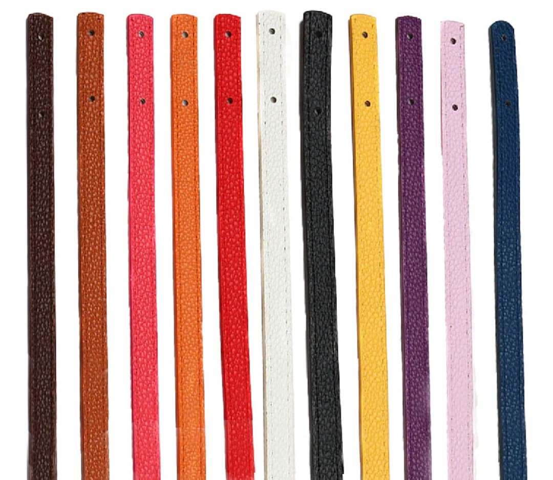 Leather Bag Handle With Hole - Handbag Handles - Punch Hole Ready - PU ...