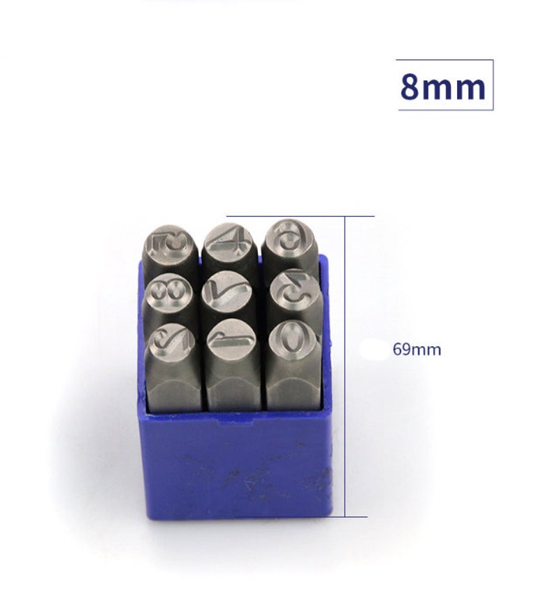 Metal Number Stamp Set Metal Stamping and Jewelry Tool - Etsy