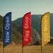 Custom Feather Flag - Personalized Business Flag - Boutique Flag With ...