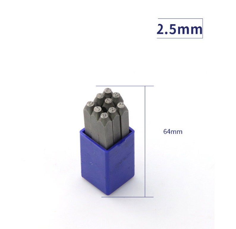 Metal Number Stamp Set Metal Stamping and Jewelry Tool - Etsy