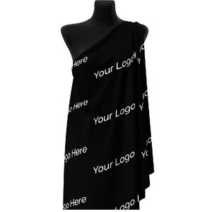 Custom Fabric Printing, Personalized Fabric by the Half Yard, Polyester ...