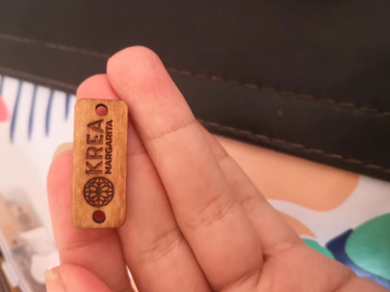 Custom Wooden Tags for Handmade Items Personalized Wooden | Etsy