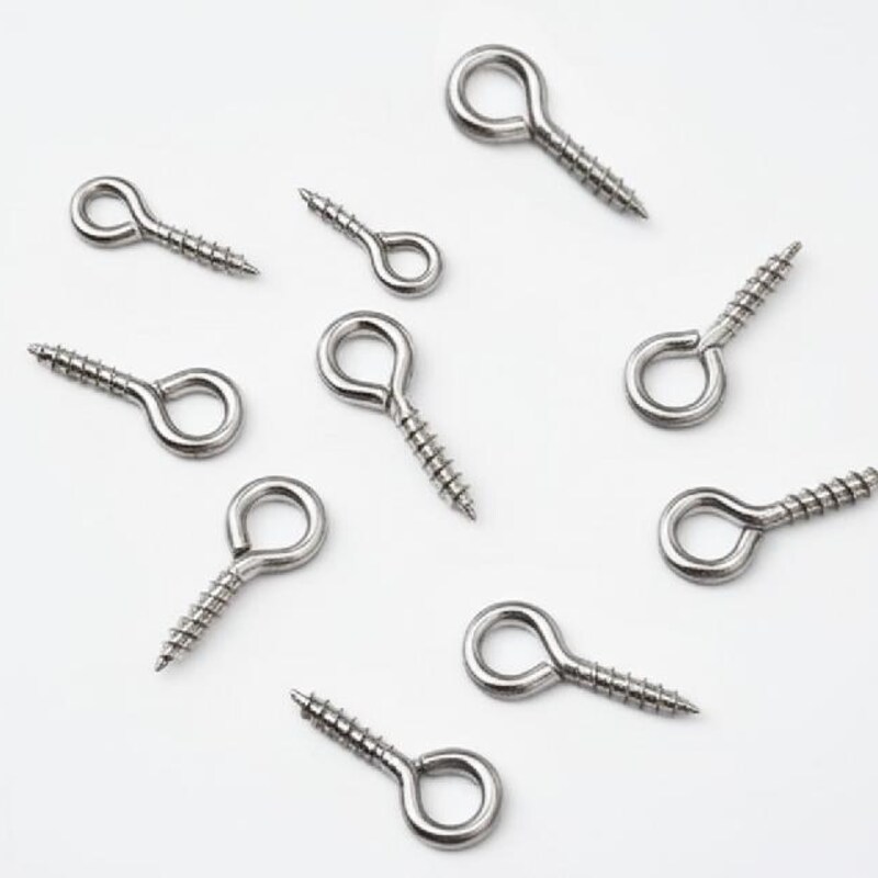 Tiny Eye Screws - Etsy