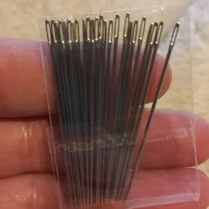 Hand Embroidery Needles, Threading Needles, Crewel Needles, Cotton Silk ...