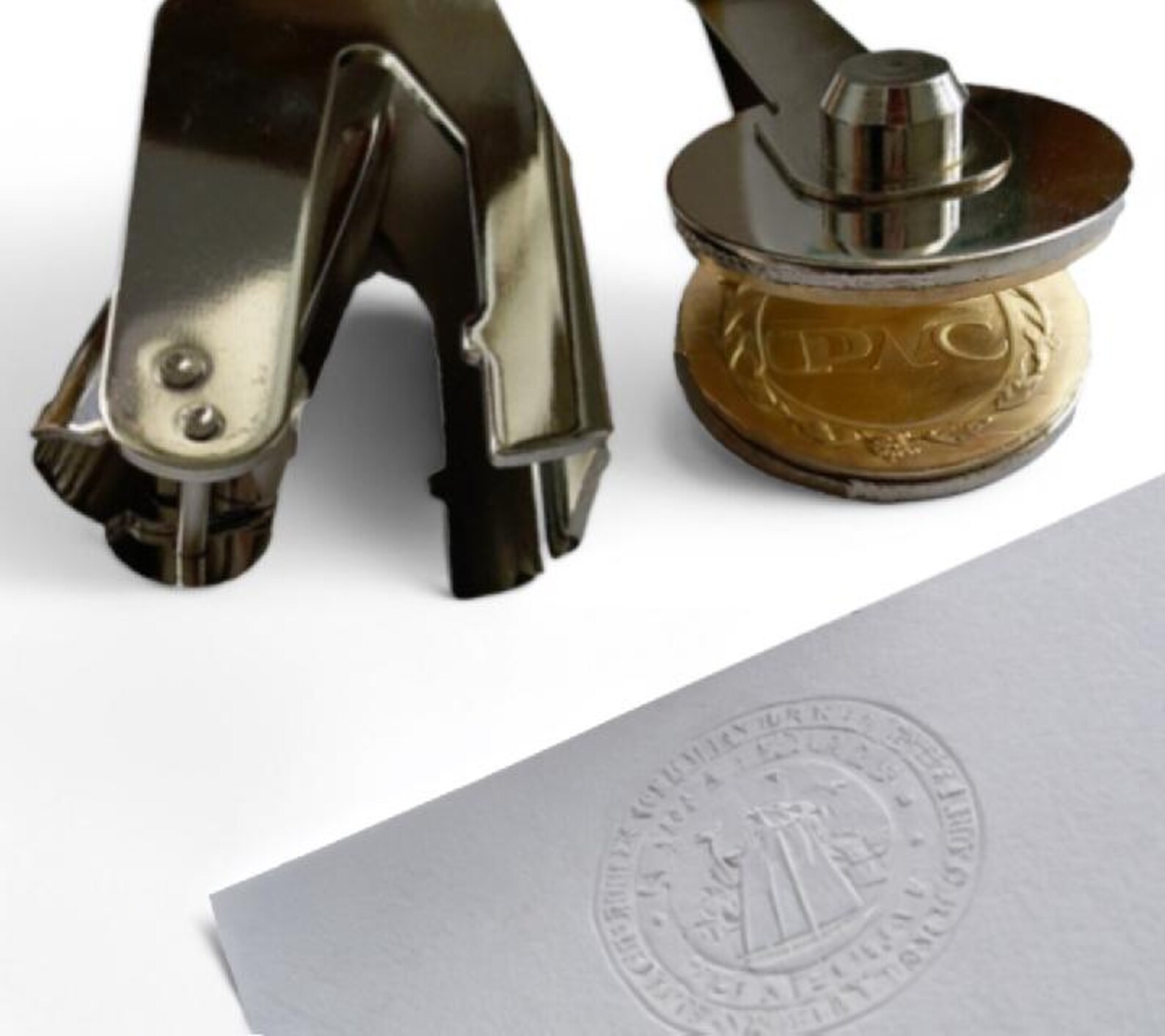 Custom Logo Embosser - Embossing Stamp - Personalized Book Embosser ...