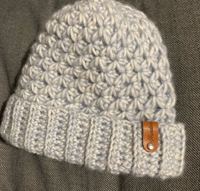 30 Custom Labels With Rivet Knitting Beanie Tags - Etsy