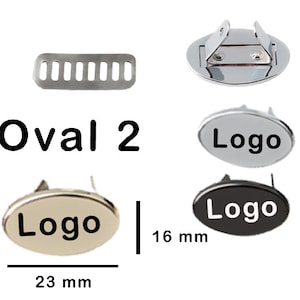 Custom Purse Bag Label, Personalized Laser Engraved Logo for ...