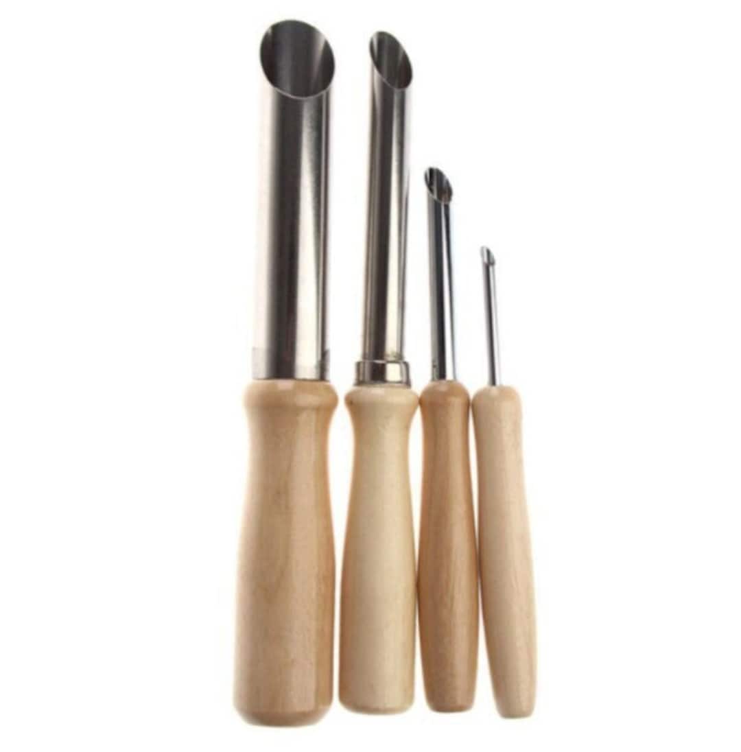 Pottery Hole Punch - 4 Pcs Stainless Steel Circle Sculpting and Shaping ...