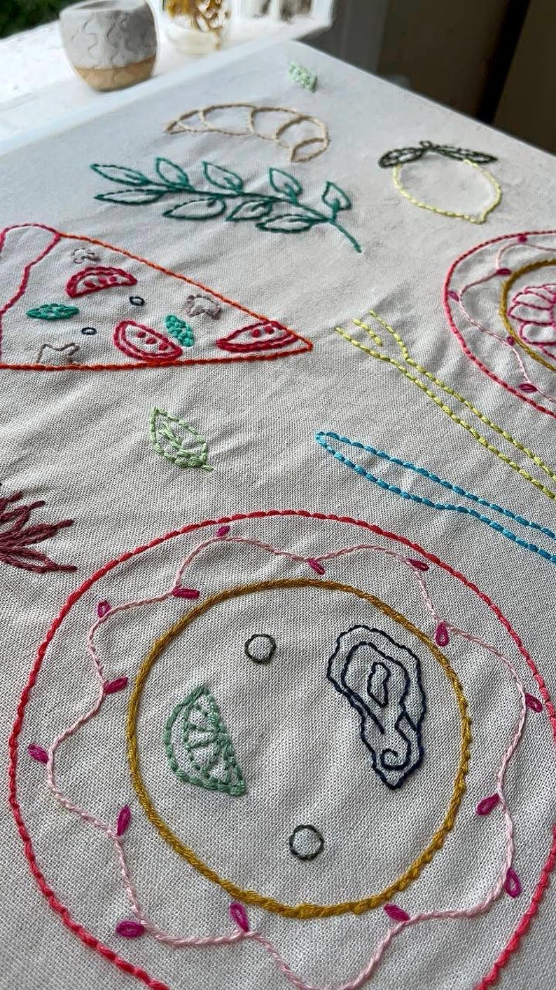 Custom-made Embroidery Tablecloth - Etsy