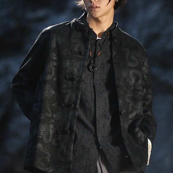 Chinese Dragon Jacket Mens - Etsy