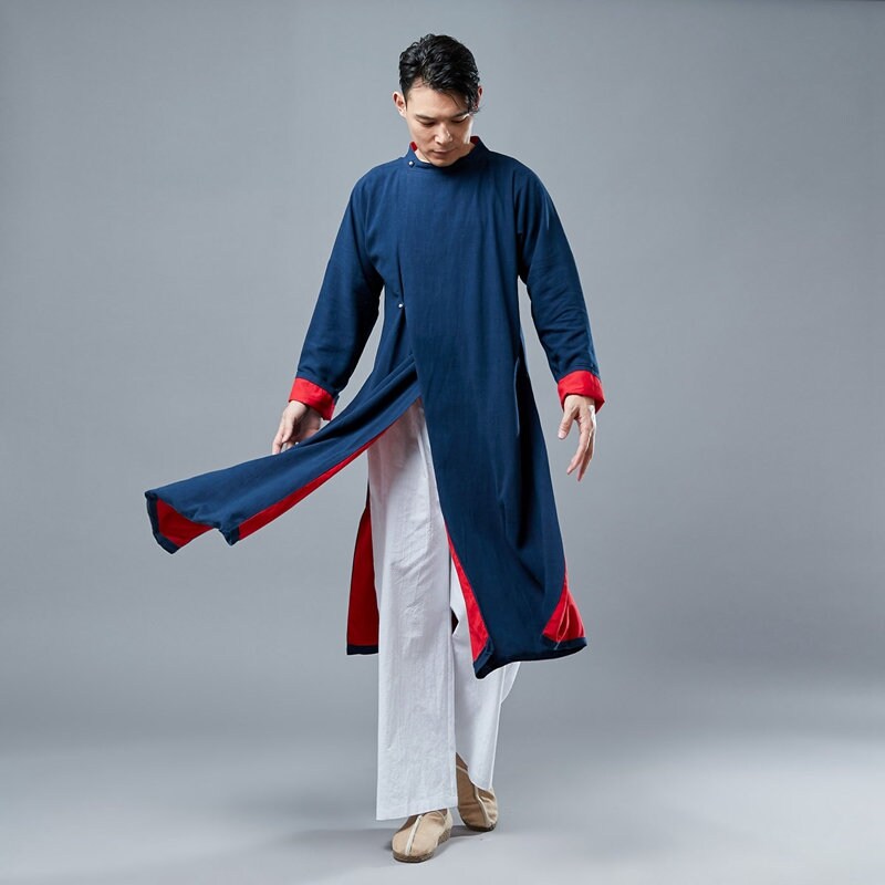 Traditional Chinese Men's Cheongsam. Men's Robes. - Etsy Canada