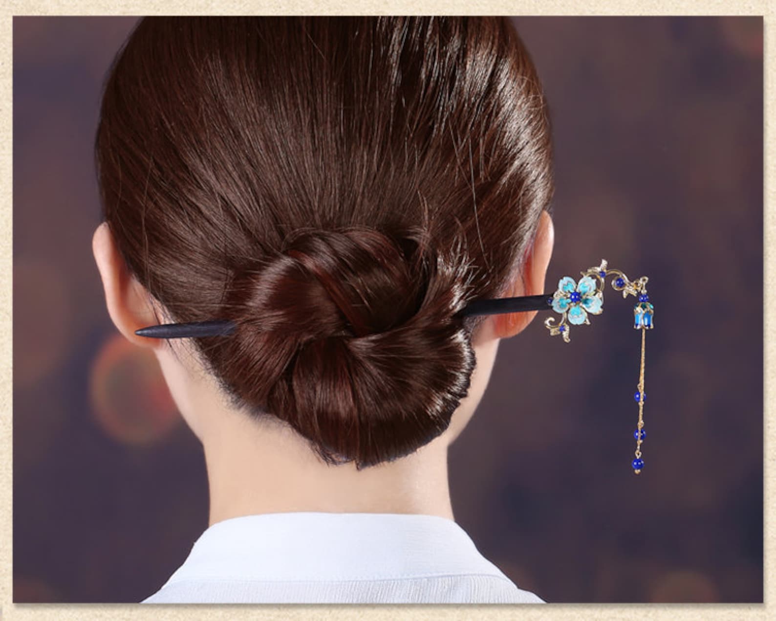 Traditional Chinese Hairpin Retro Jewelry Elegant Hair - Etsy