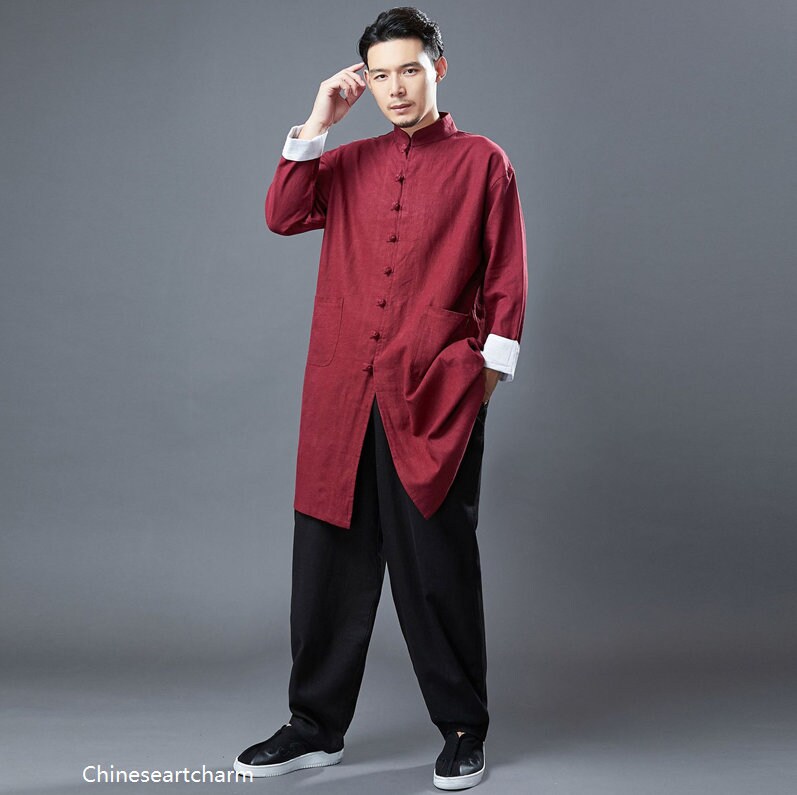 Traditional Chinese Men's Robe. Vintage Men's | Etsy