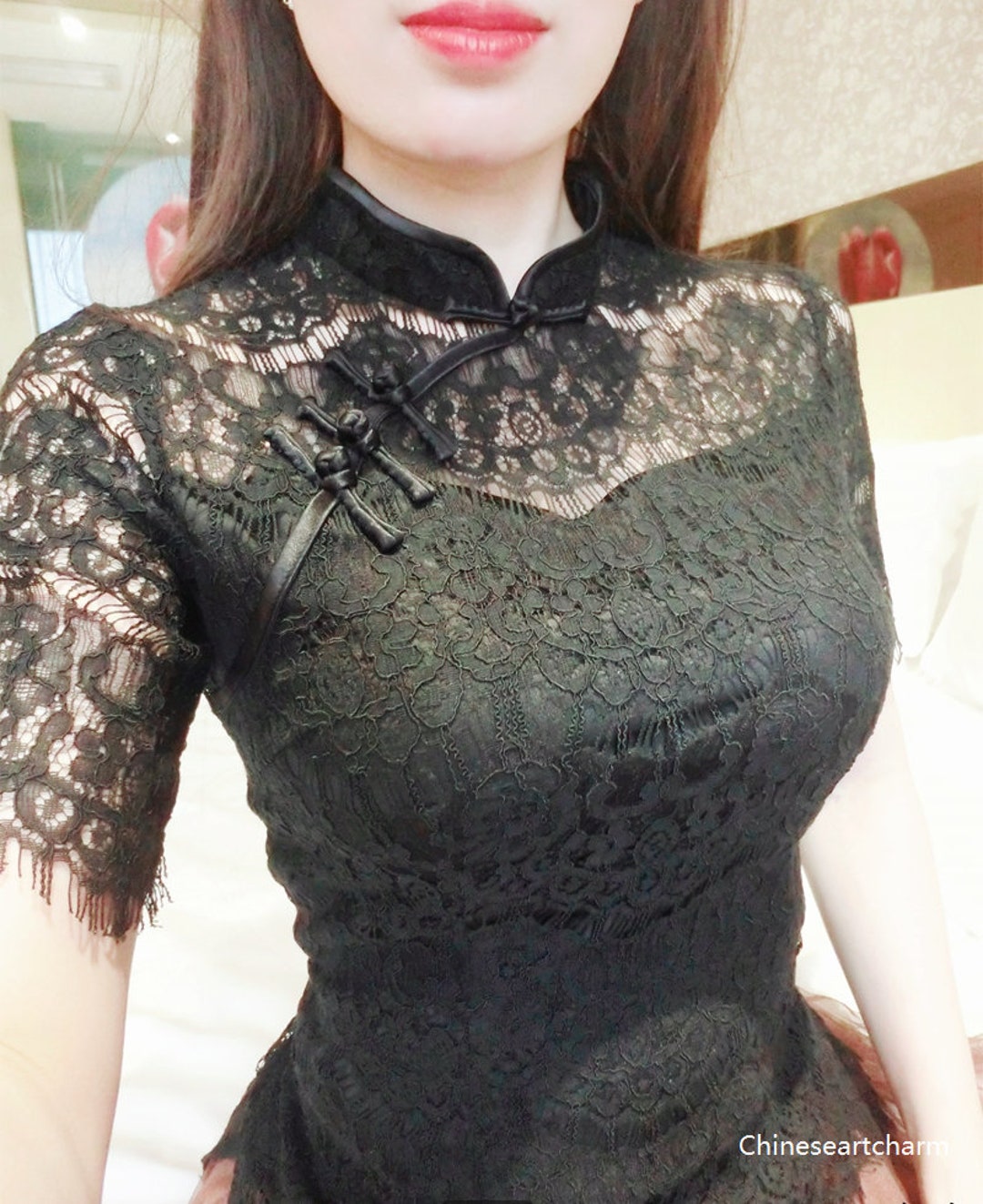 Traditional Chinese Style Blouses vintage Cheongsam Top - Etsy