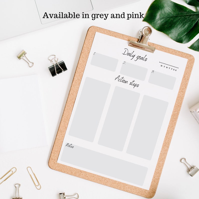 Daily to Do List Printable Desk to Do List Happy Planner - Etsy